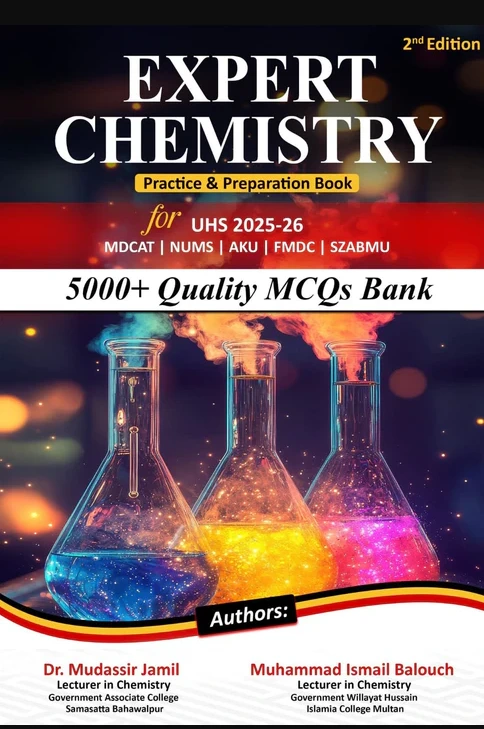 Expert Chemistry Practice & Preparation Book For UHS MDCAT by Dr ...