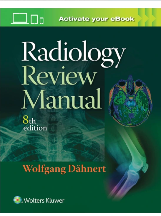Dahnert Radiology Review Manual 8th Edition | BOOKS N BEYOND