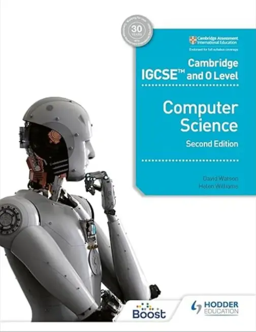 Cambridge IGCSE and O Level Computer Science David Watson Hodder 2nd Edition | BOOKS N BEYOND